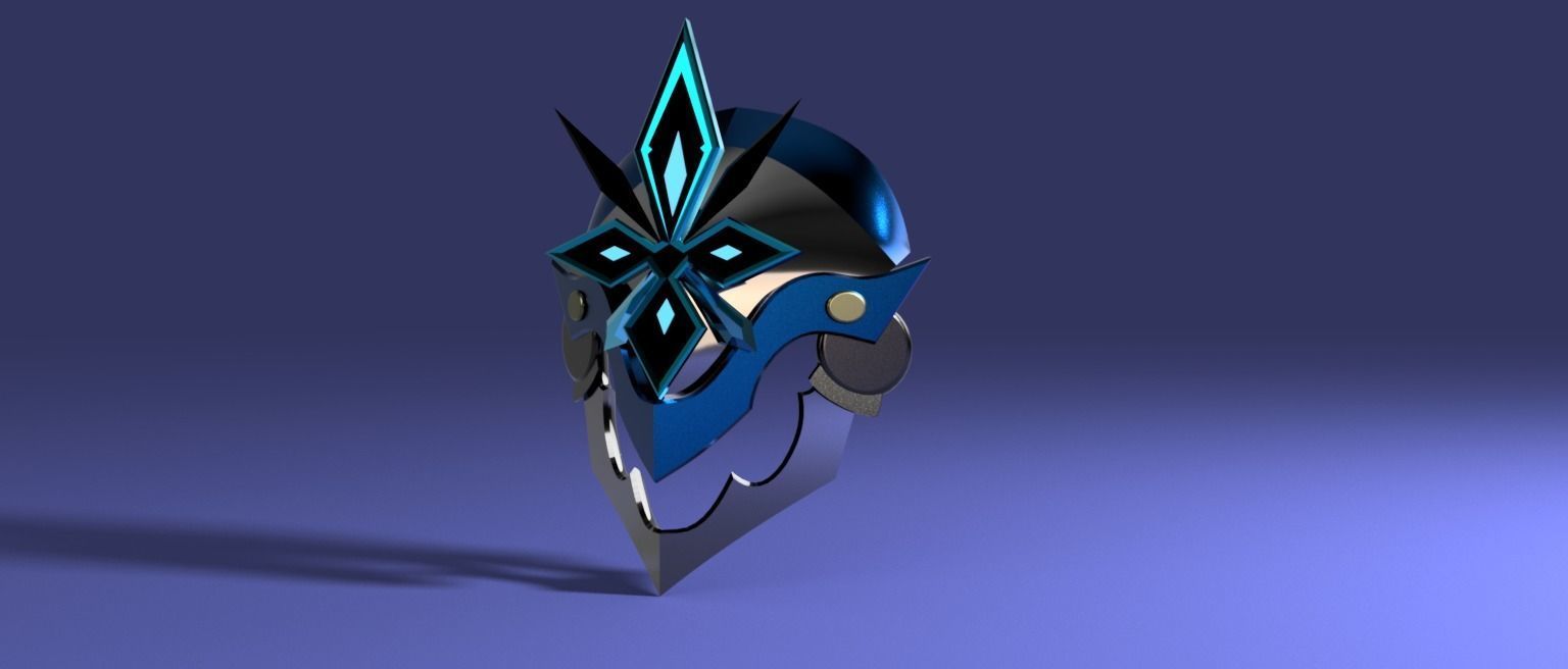 Captain Capitano Helm 3D model 3D printable | CGTrader