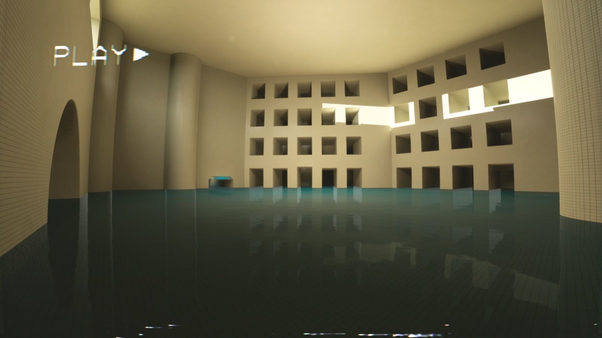 3D model Backrooms - Poolrooms Modular Horror Environment - Unreal ...