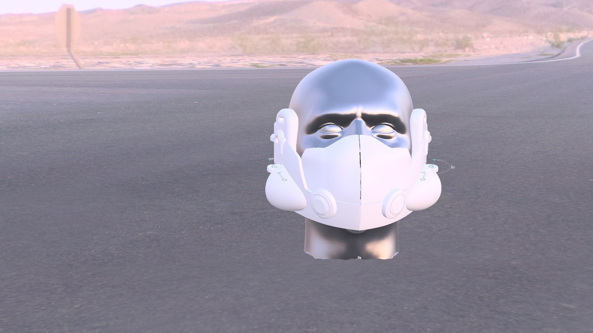 JETSTREAM SAM STYLED ARTICULATED MASK free 3D model 3D printable | CGTrader