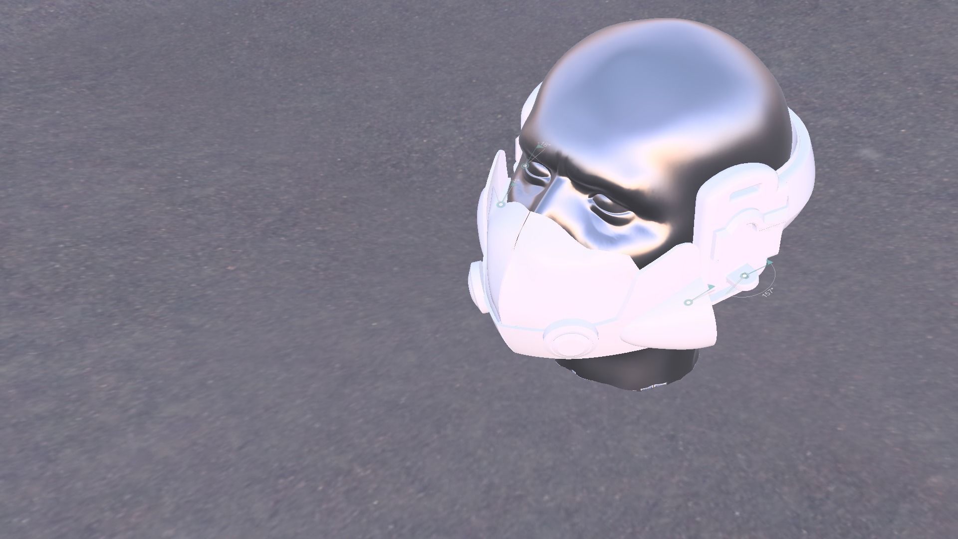 JETSTREAM SAM STYLED ARTICULATED MASK free 3D model 3D printable | CGTrader