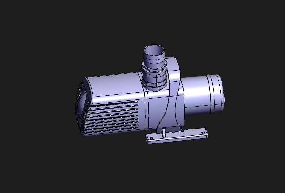 pump 300w 3D model 3D printable | CGTrader