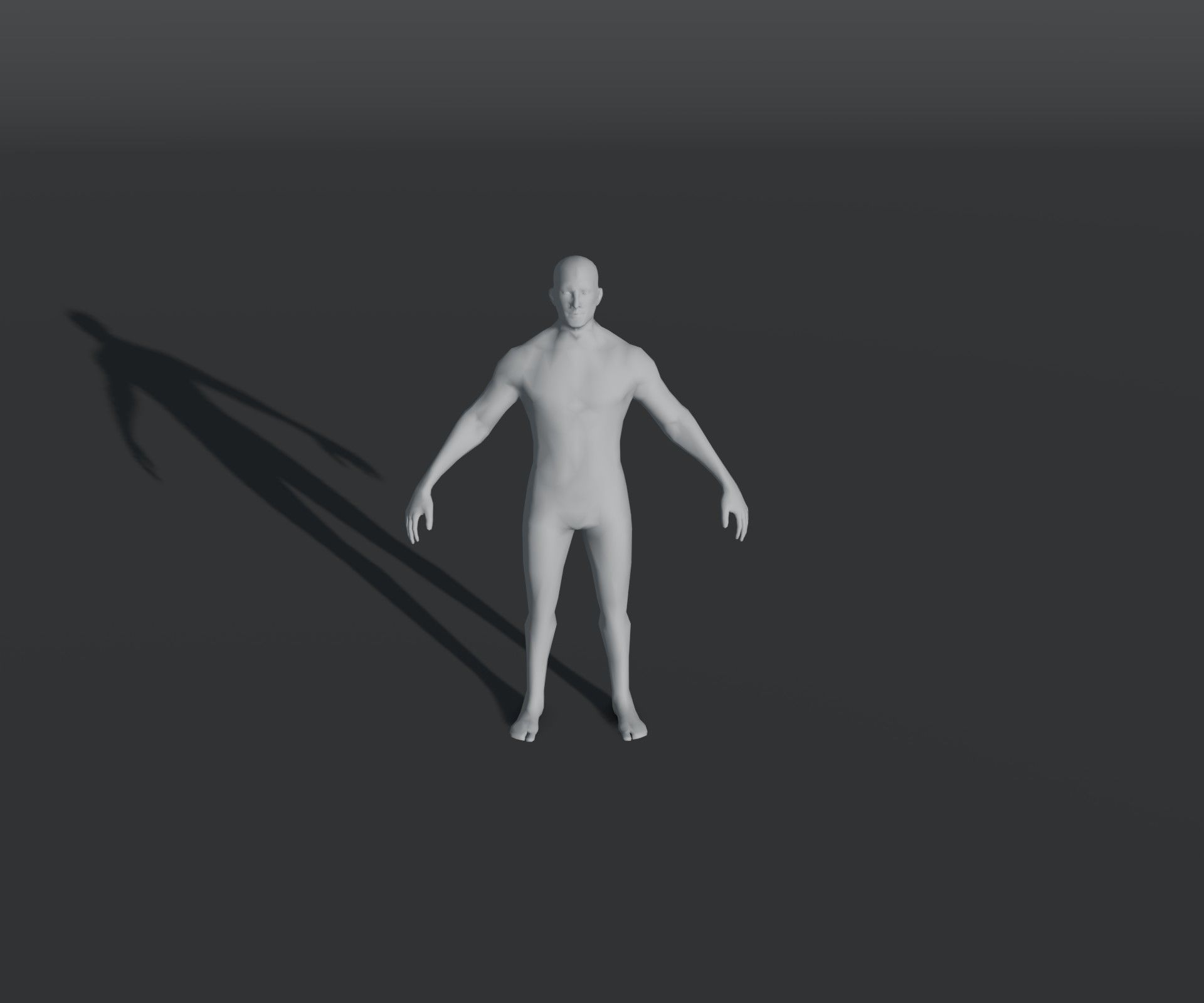 Male Body Base Mesh 28 Animations 3D Model 3D model animated rigged ...