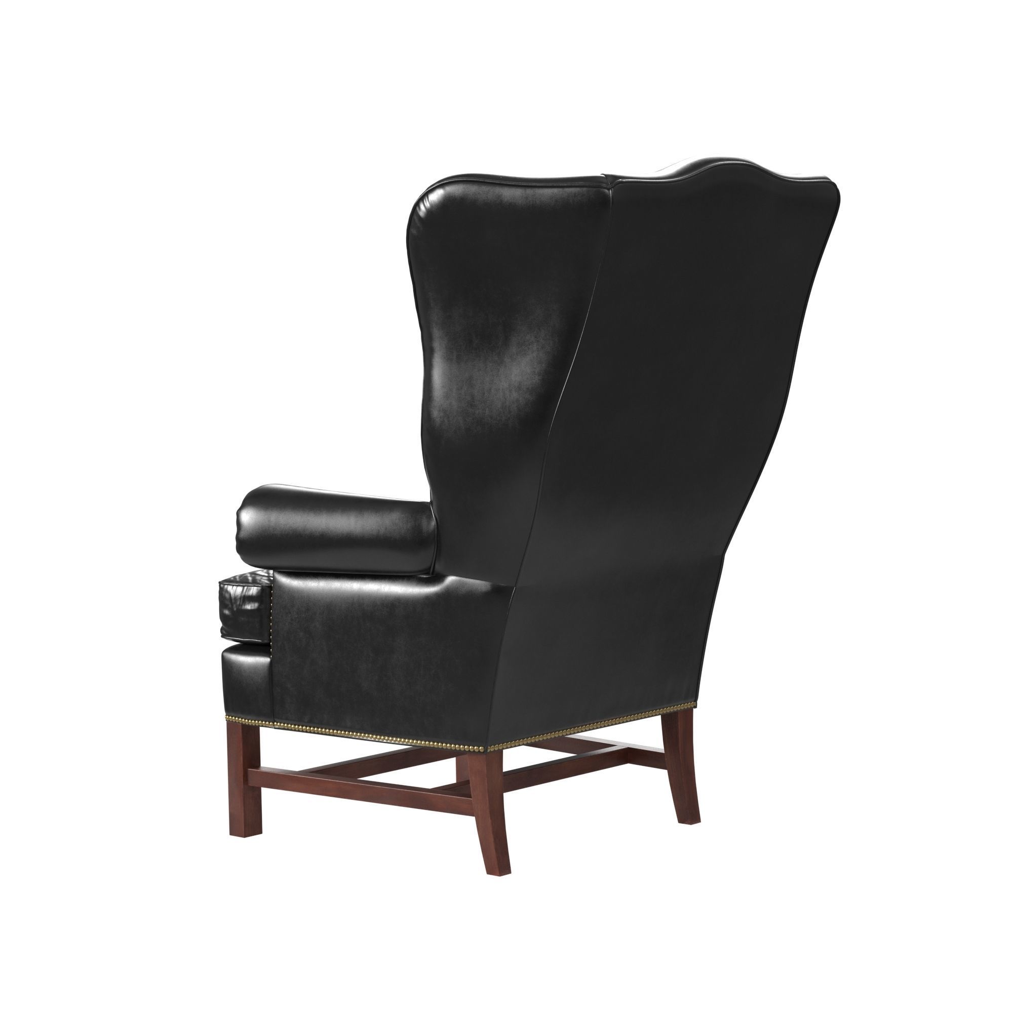 Classic WingBack Chair 3D model | CGTrader