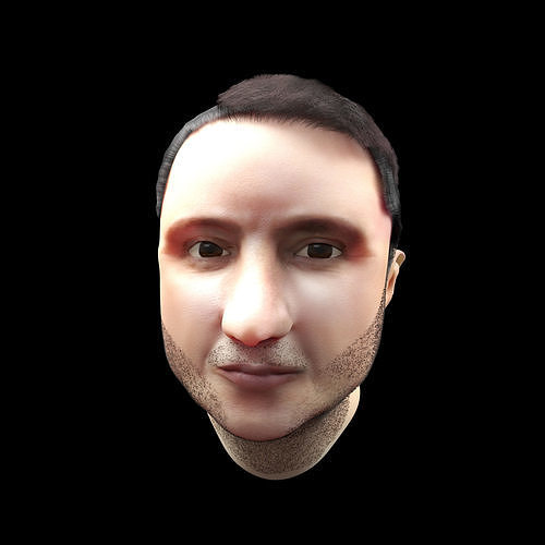 Zelenskyy face 3d model 3D model | CGTrader