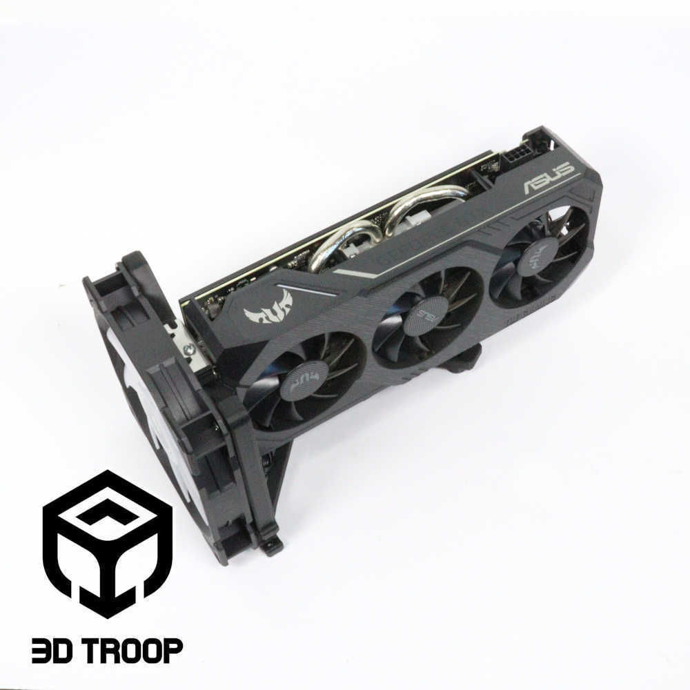 GPU FLEX SUPPORT 140MM FAN 3D model 3D printable | CGTrader
