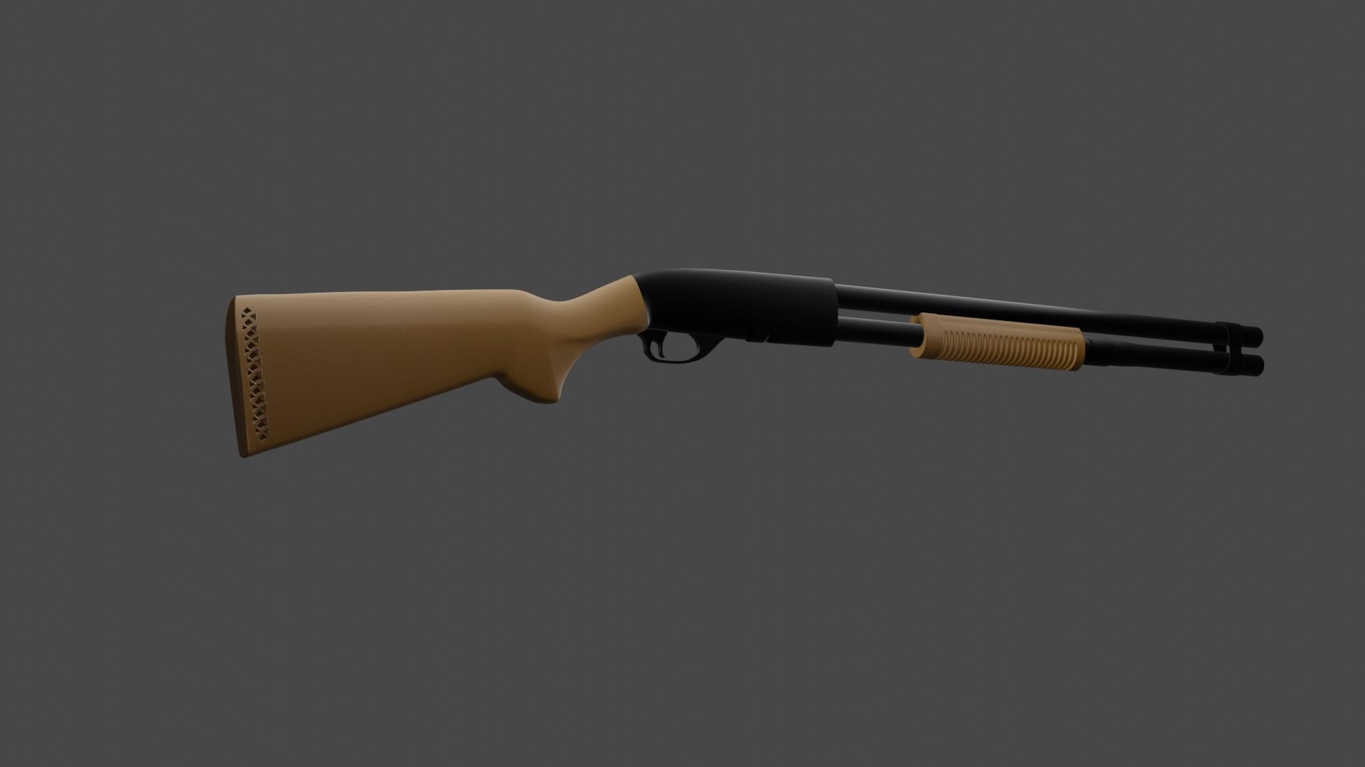 Shot gun free 3D model | CGTrader
