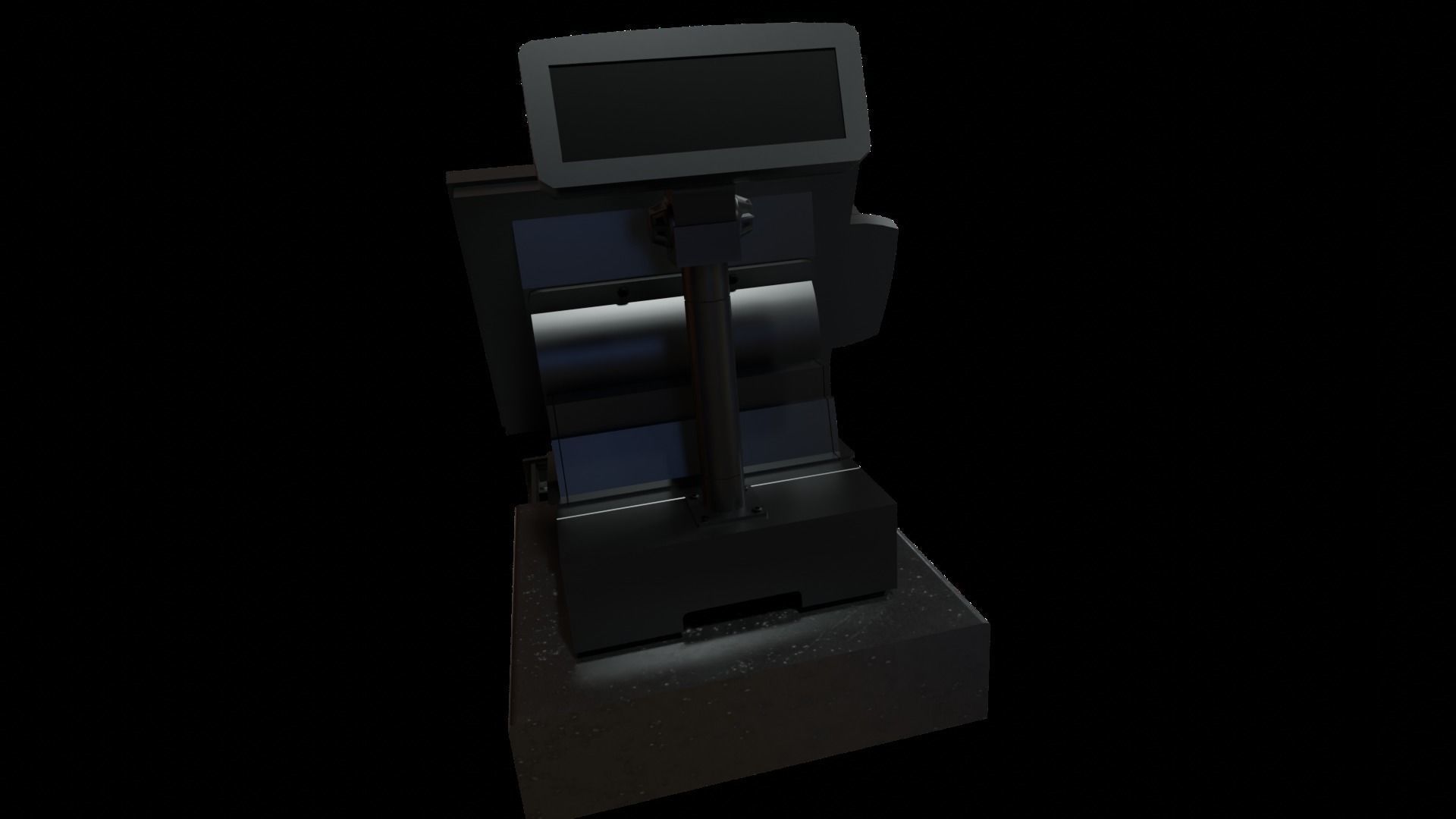 3D model Cashier Registry VR / AR / low-poly | CGTrader