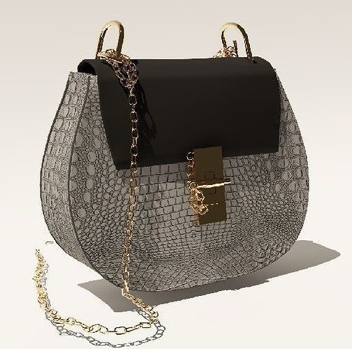 leather bag free 3D model | CGTrader