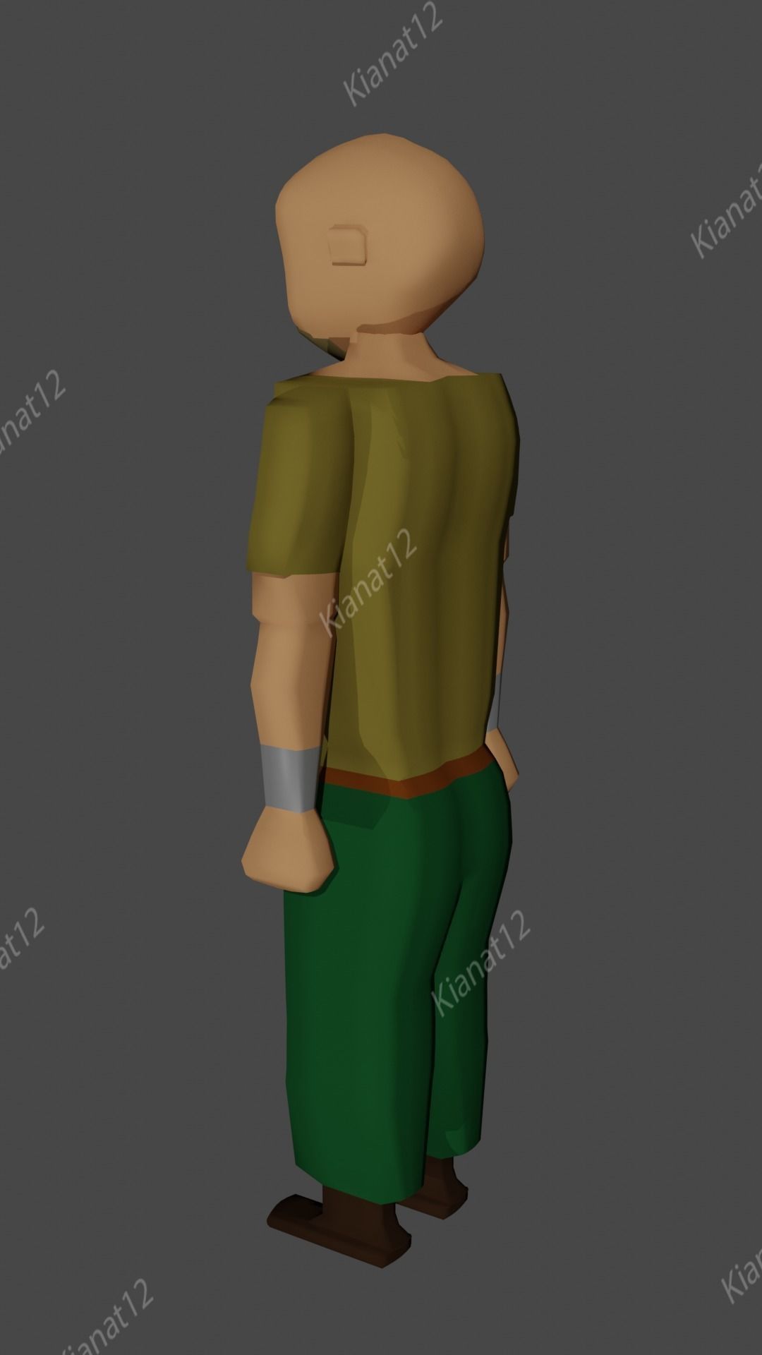 3D model Bob from RuneScape VR / AR / low-poly | CGTrader
