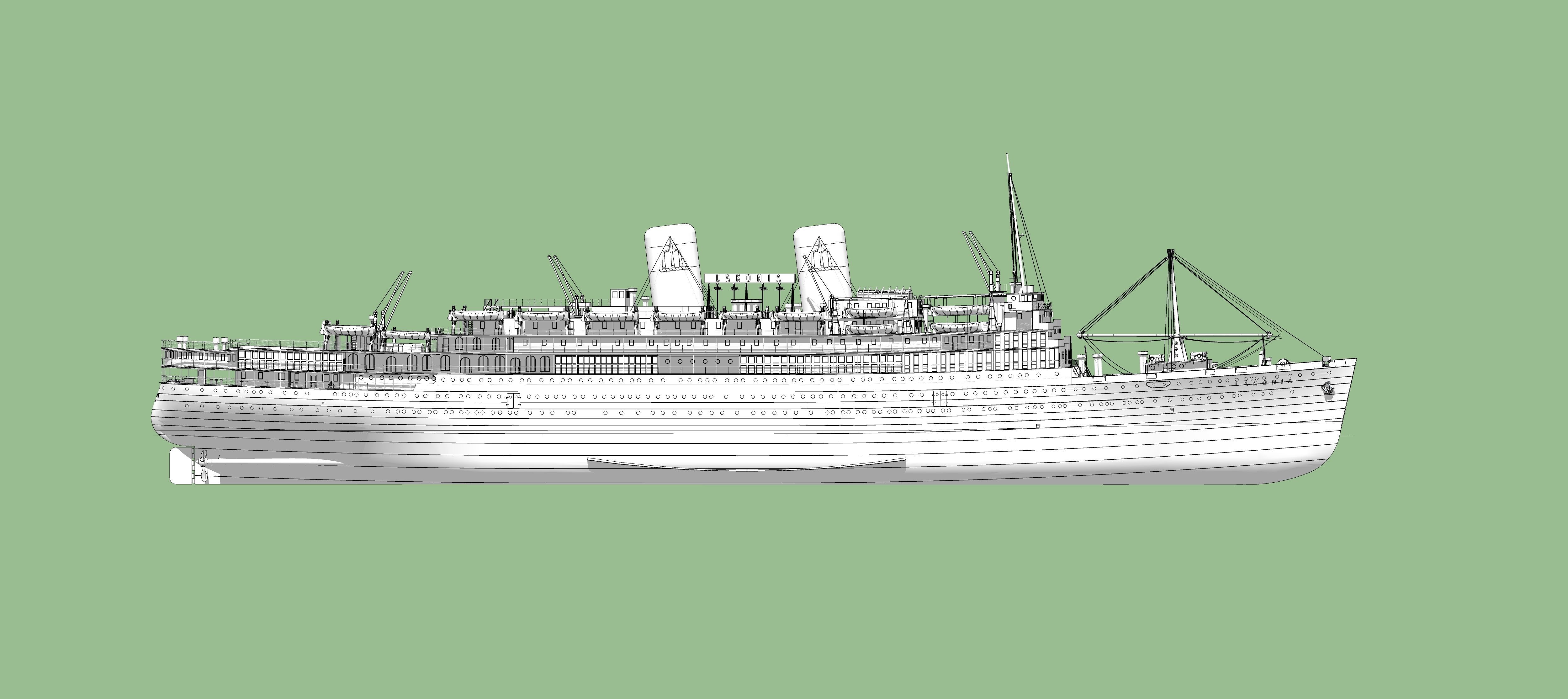 TSMS Lakonia 3D model | CGTrader