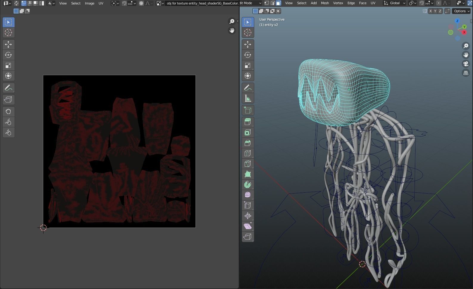 Bacteria Monster From The Backrooms Rigged 3D model rigged | CGTrader
