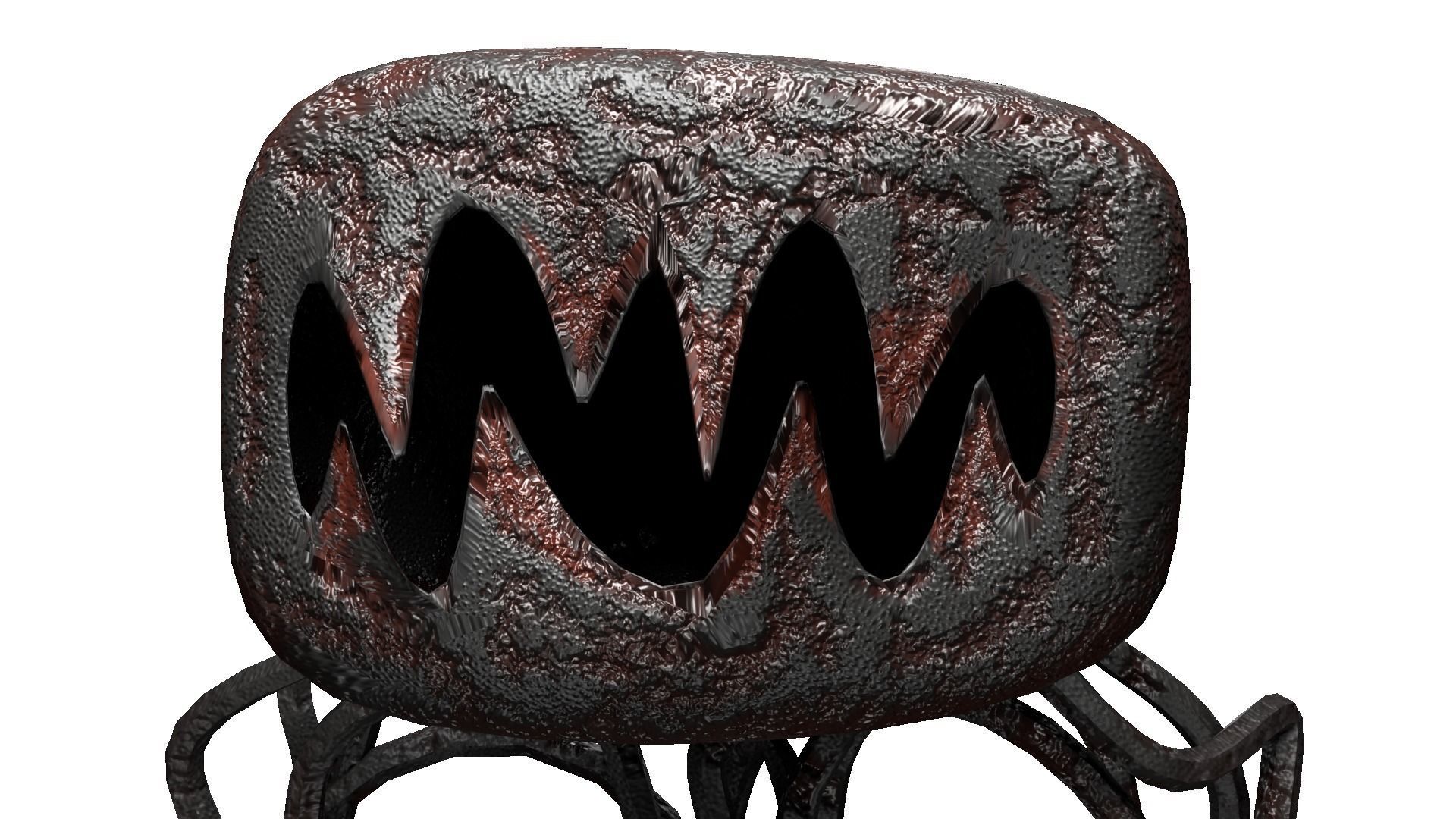 Bacteria Monster From The Backrooms Rigged 3D model rigged | CGTrader