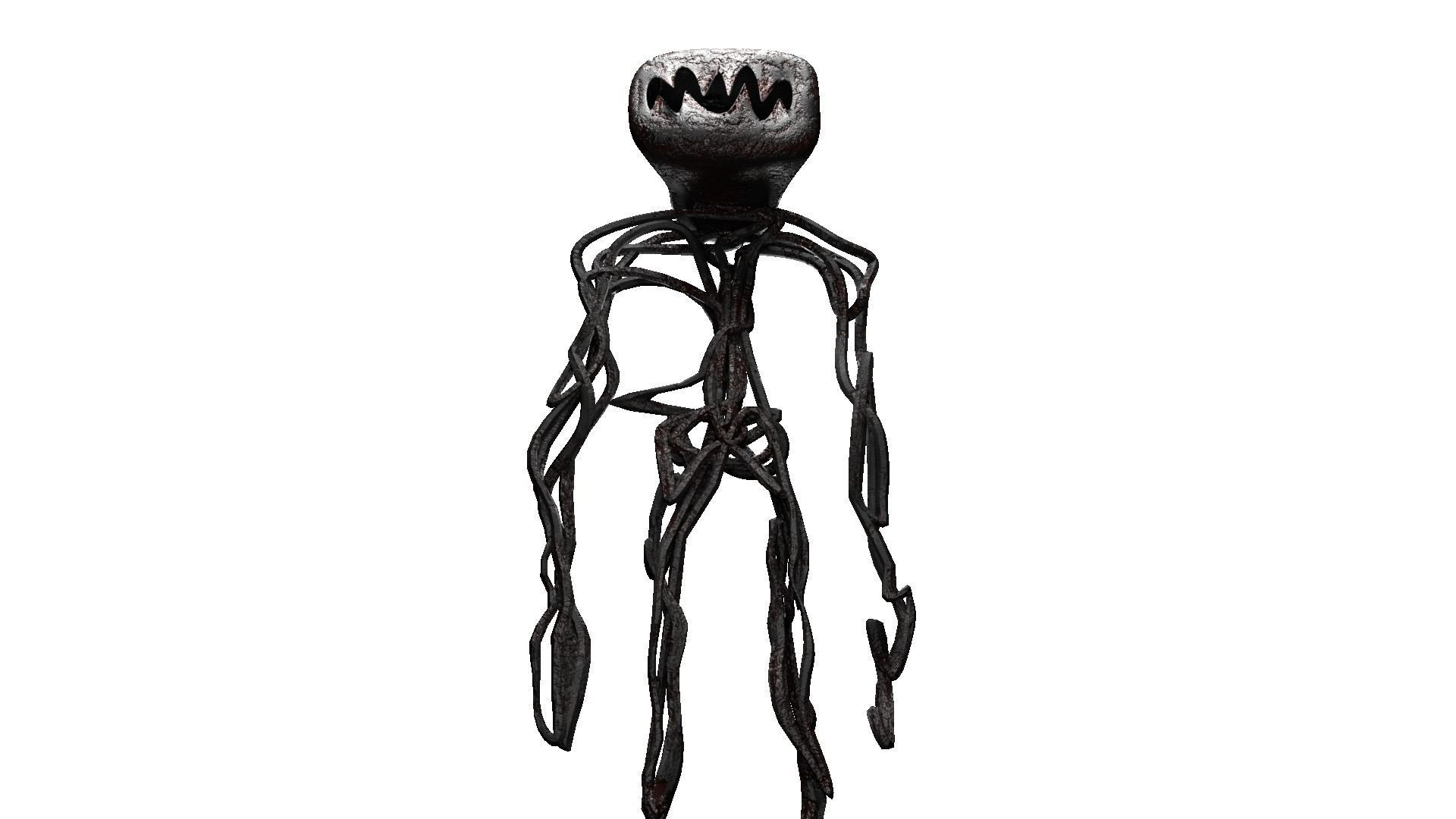 Bacteria Monster From The Backrooms Rigged 3D model rigged | CGTrader