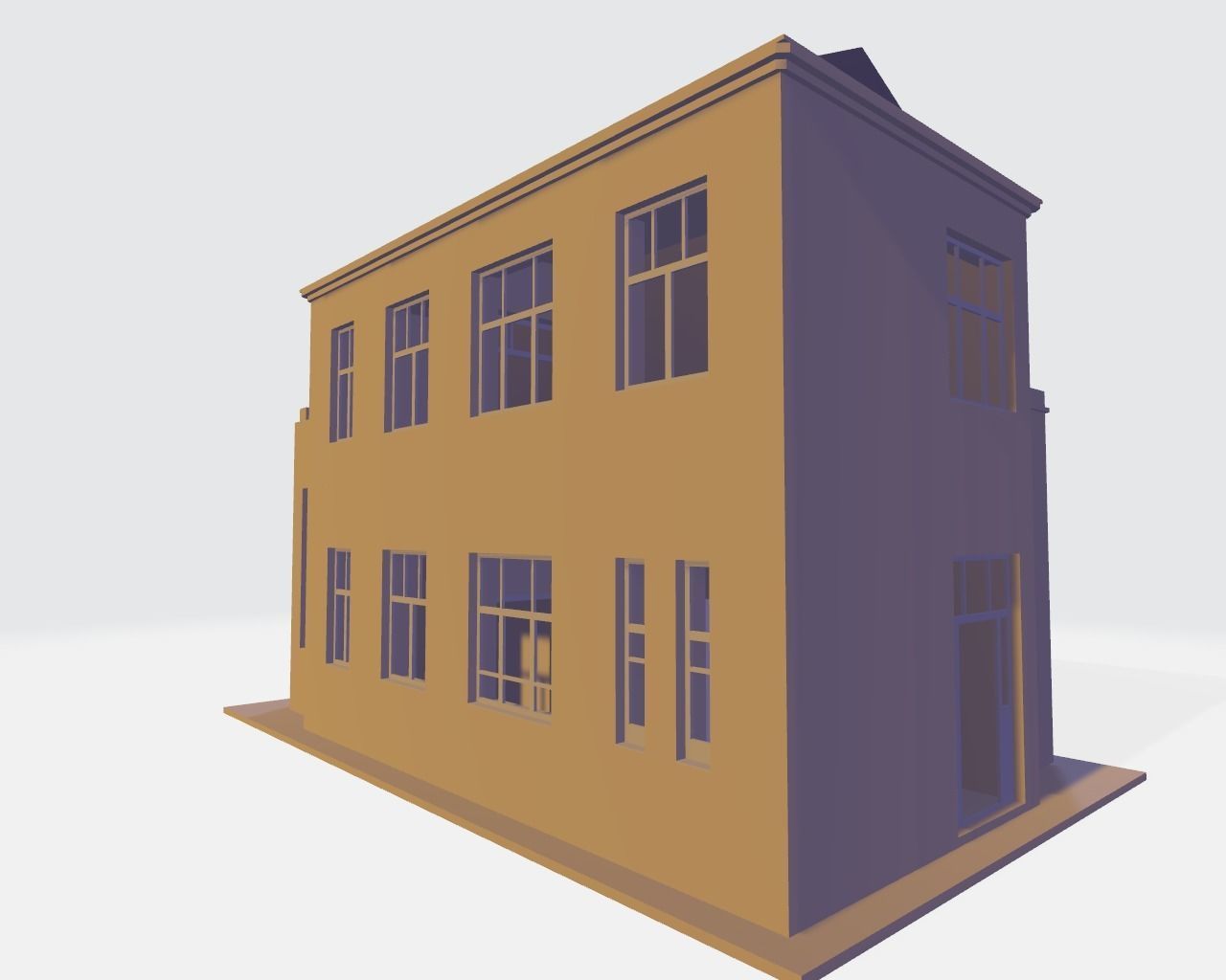 3D model Small Hospital VR / AR / low-poly | CGTrader