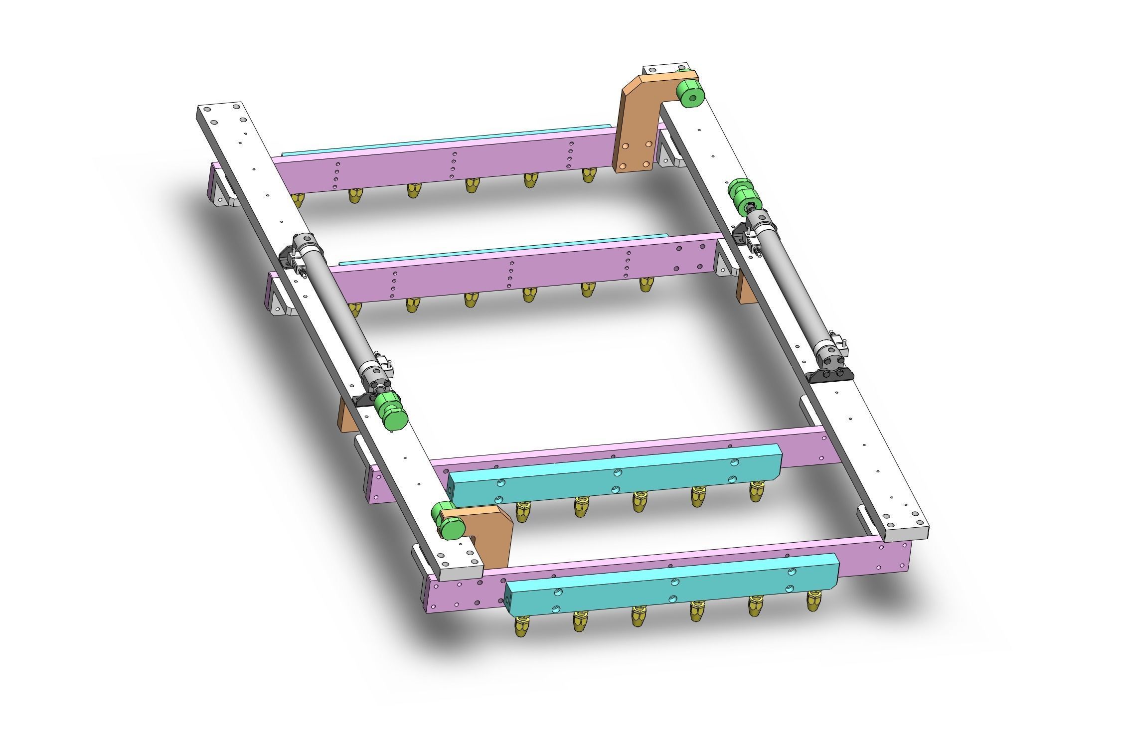 Pneumatic cleaning mechanism 3D model | CGTrader