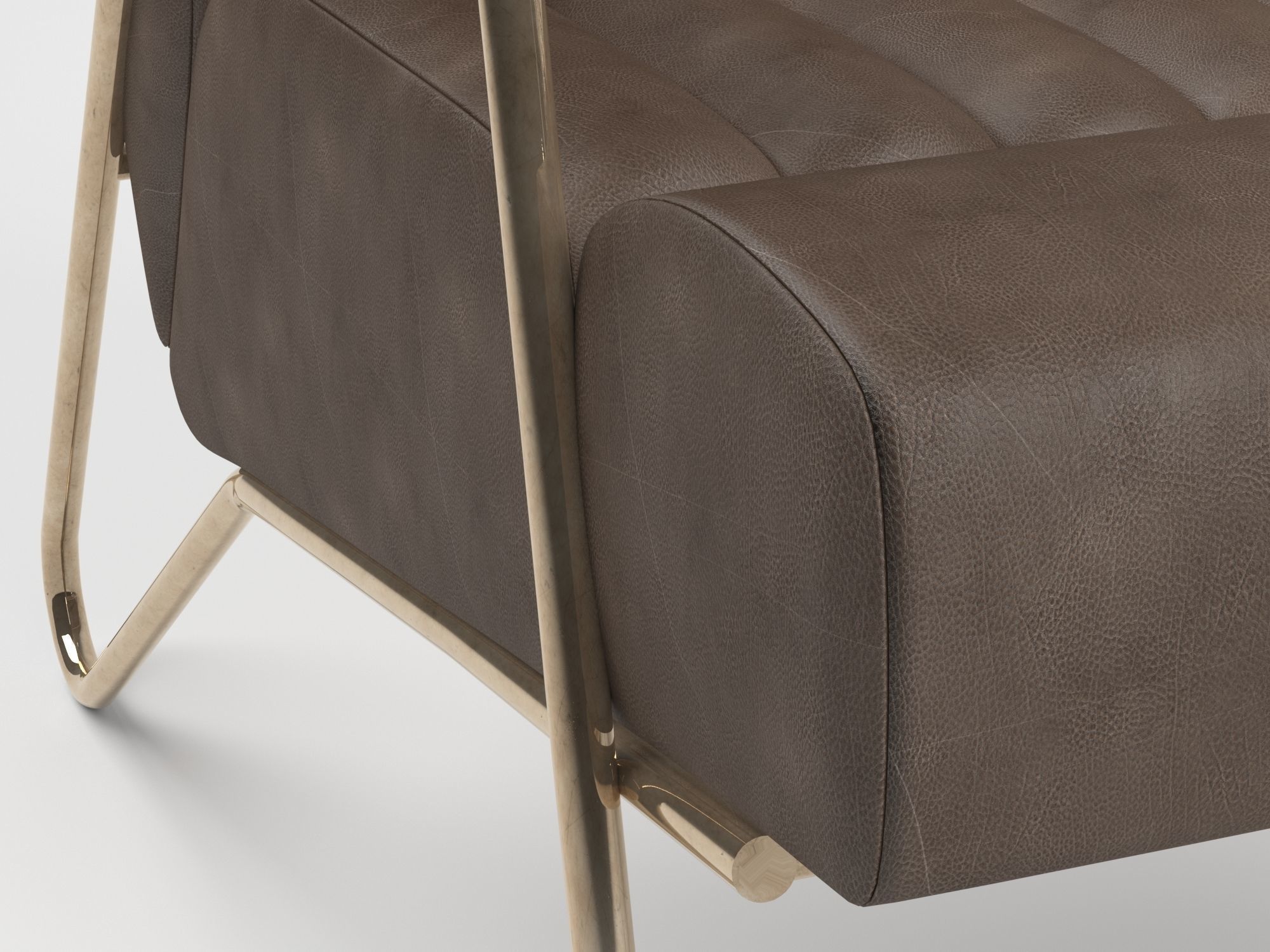 3D model Chorio leather chiar VR / AR / low-poly | CGTrader