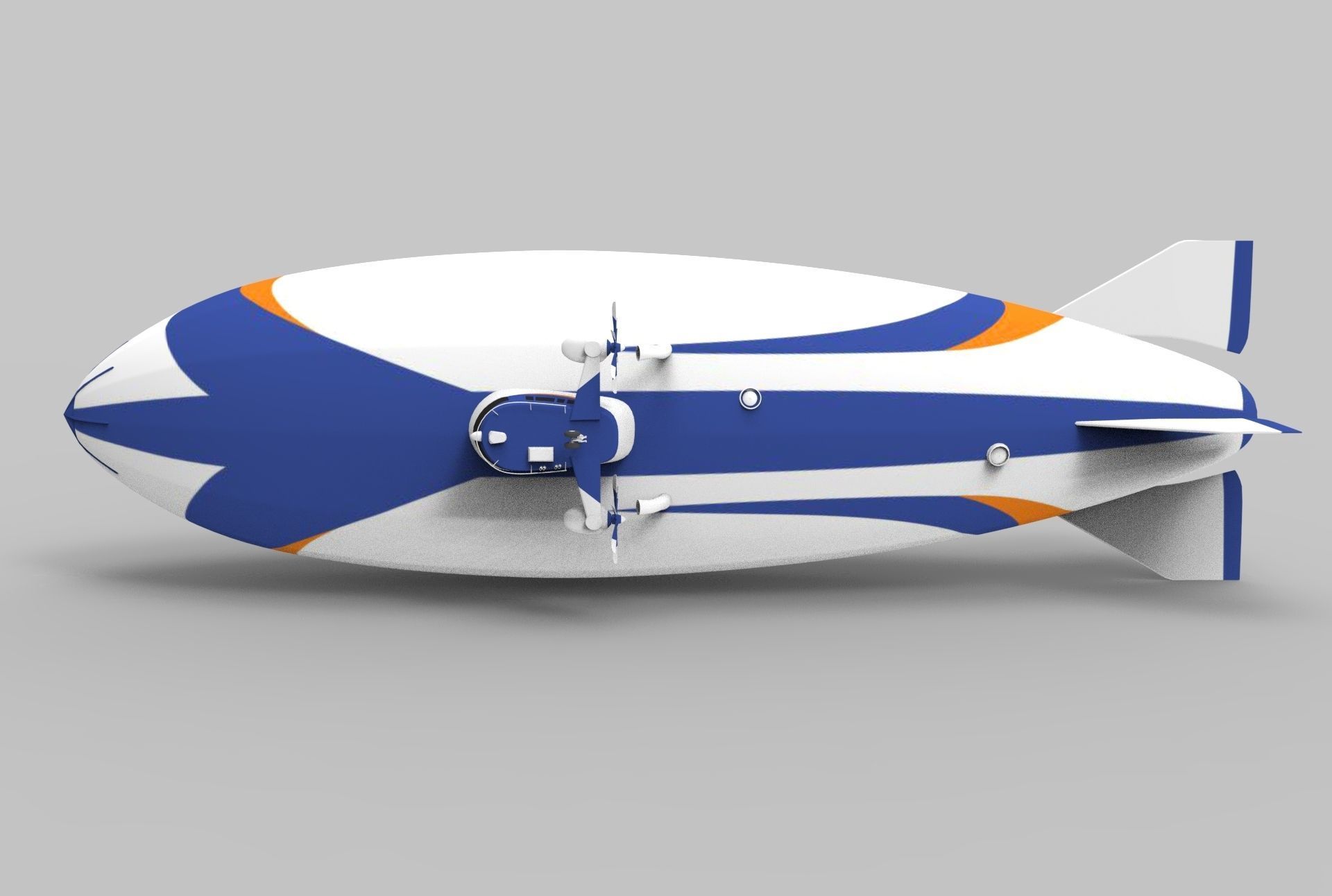 Zeppelin 3D model | CGTrader