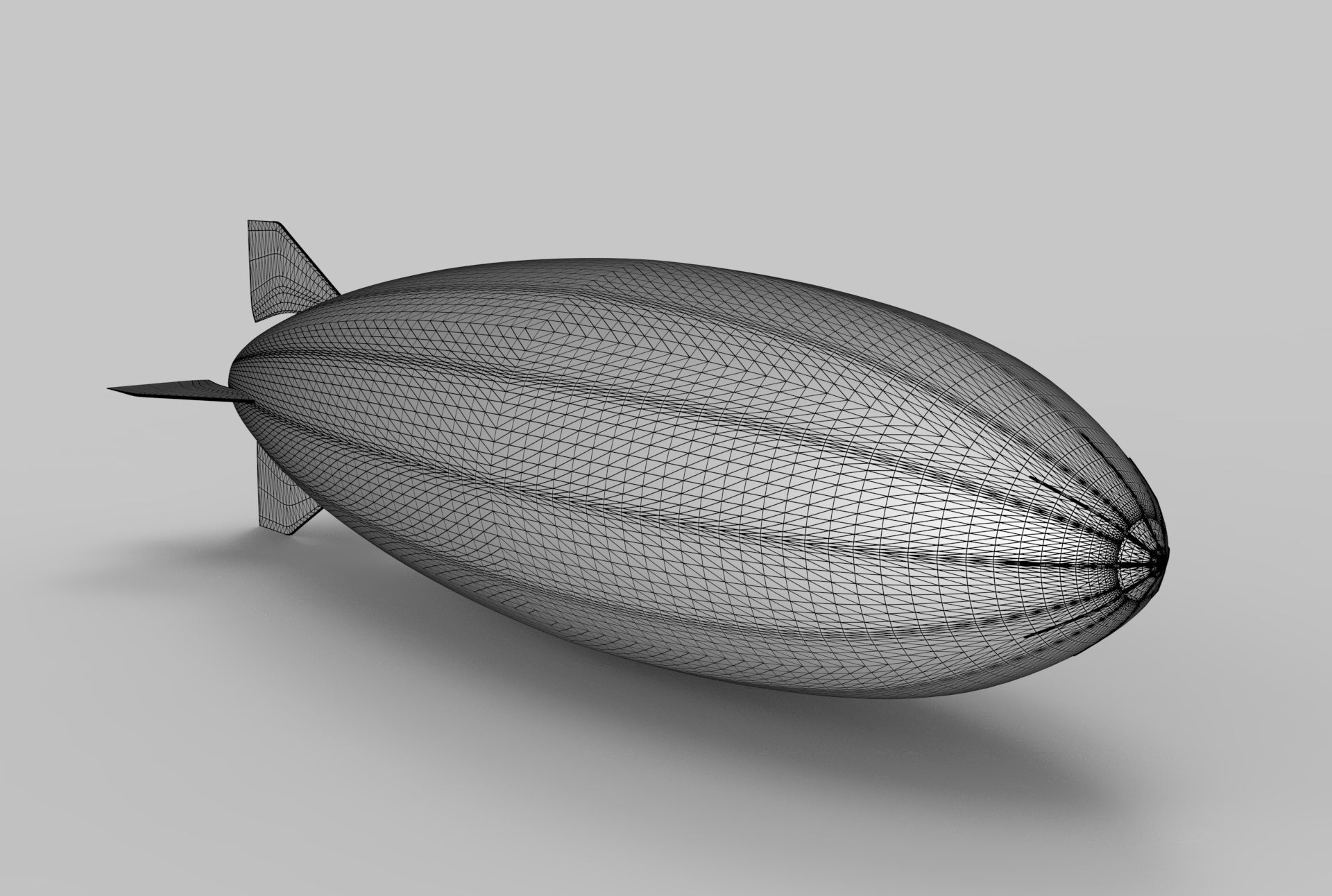Zeppelin 3D model | CGTrader