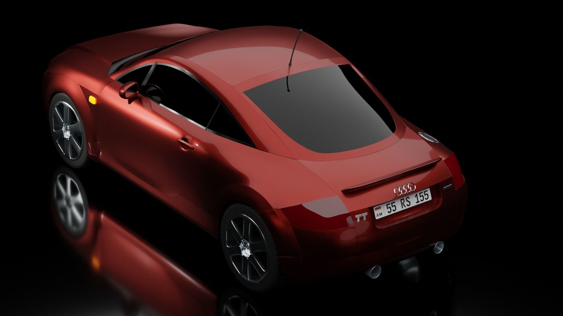 Audi TT 2001 3D model | CGTrader