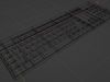 Simple QWERTY Keyboard free 3D model | CGTrader
