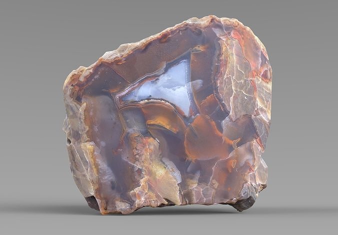 3D model Agate gemstone VR / AR / low-poly | CGTrader