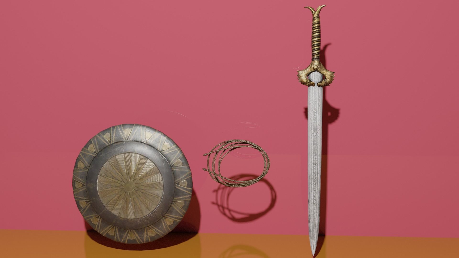 3D model Wonder Woman VR / AR / low-poly | CGTrader