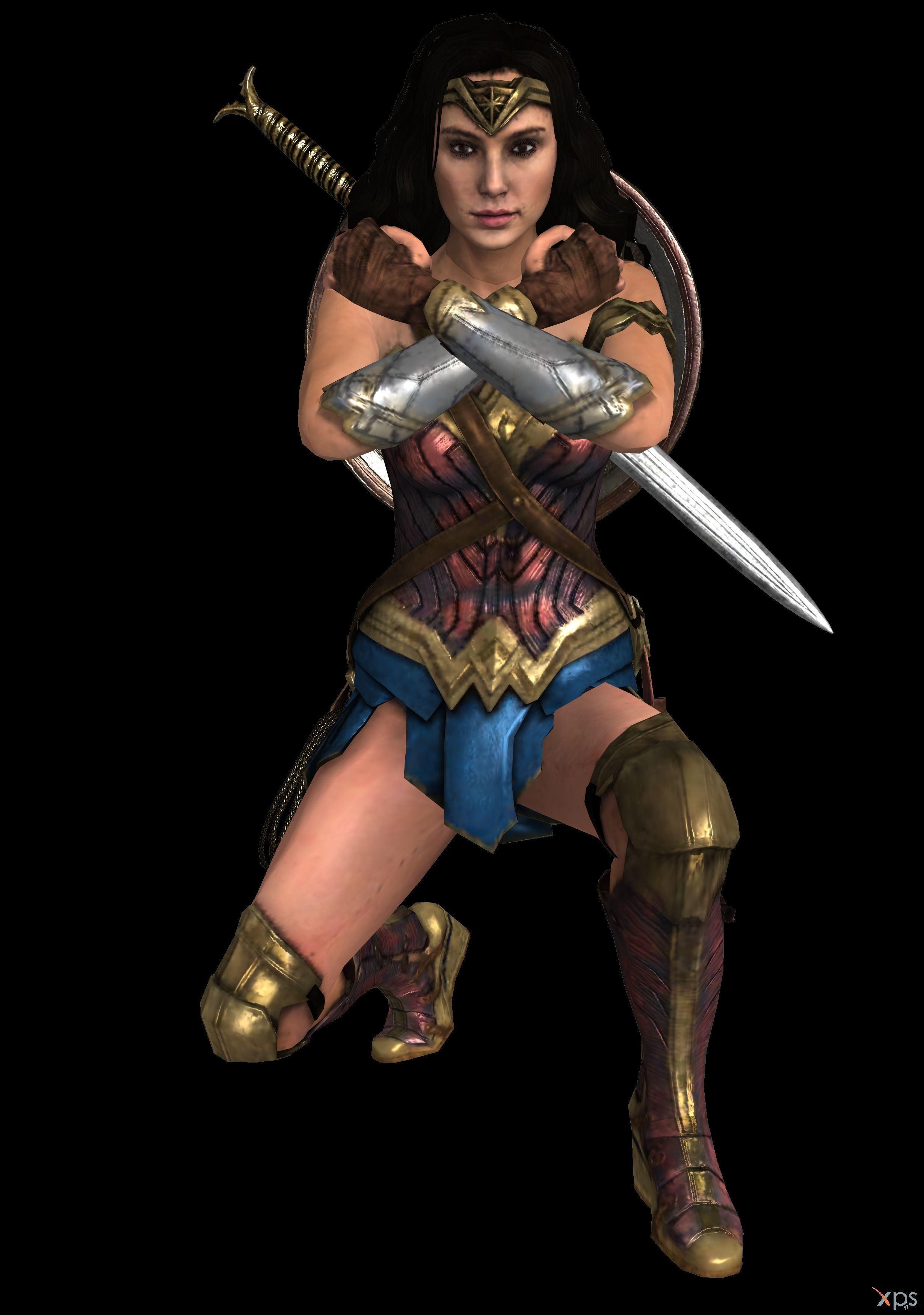 3D model Wonder Woman VR / AR / low-poly | CGTrader