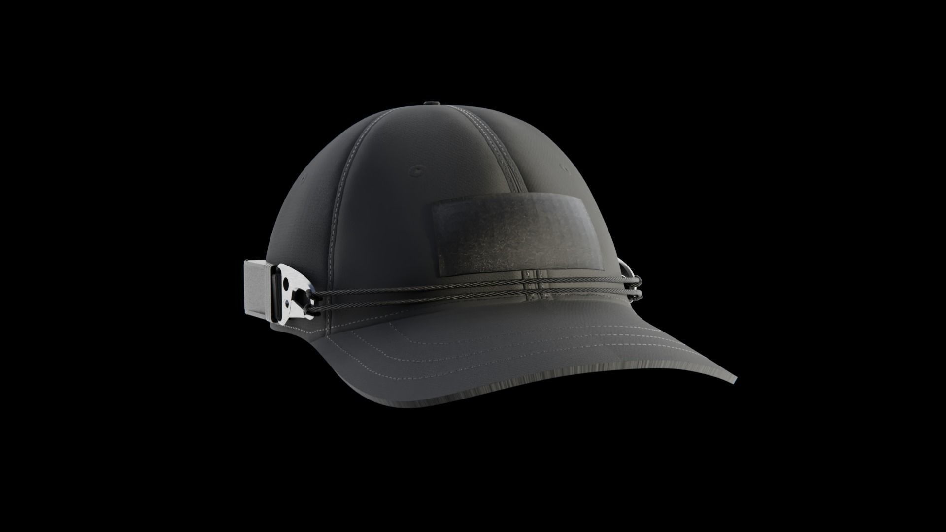3D model Streetwear Tech Baseball Cap VR / AR / low-poly | CGTrader