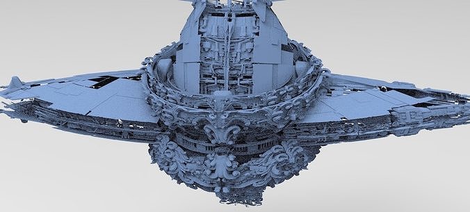 Atlantis Ship Base 3D model | CGTrader