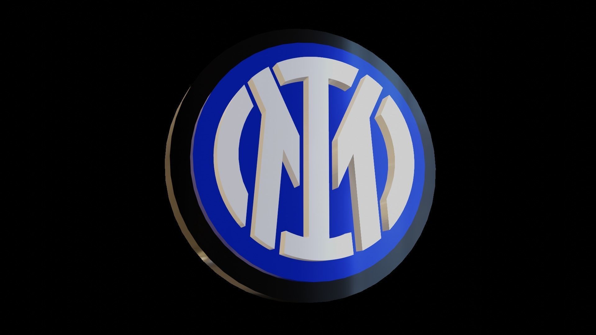 3D model Intermilan Logo VR / AR / low-poly | CGTrader