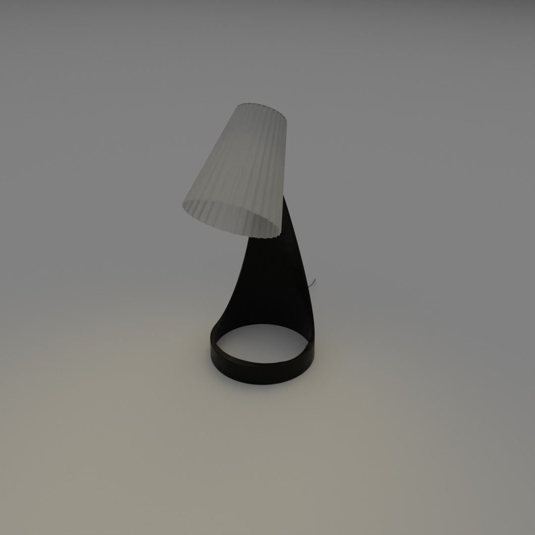 Modern Study Lamp made in blender 3D model | CGTrader