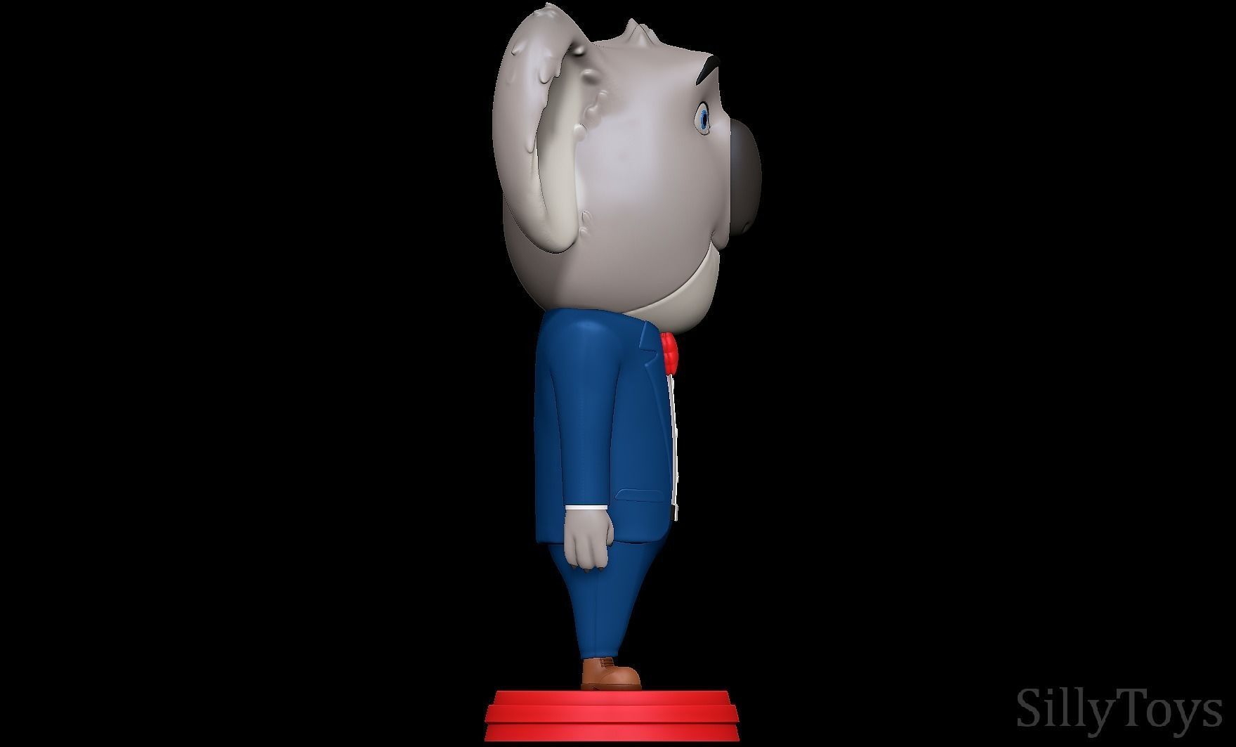 Buster Moon - Sing 3D model 3D printable | CGTrader