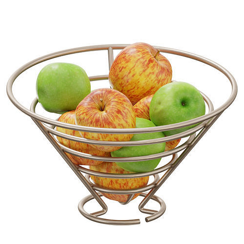 Spectrum Diversified Euro Fruit Bowl set 03 3D model | CGTrader