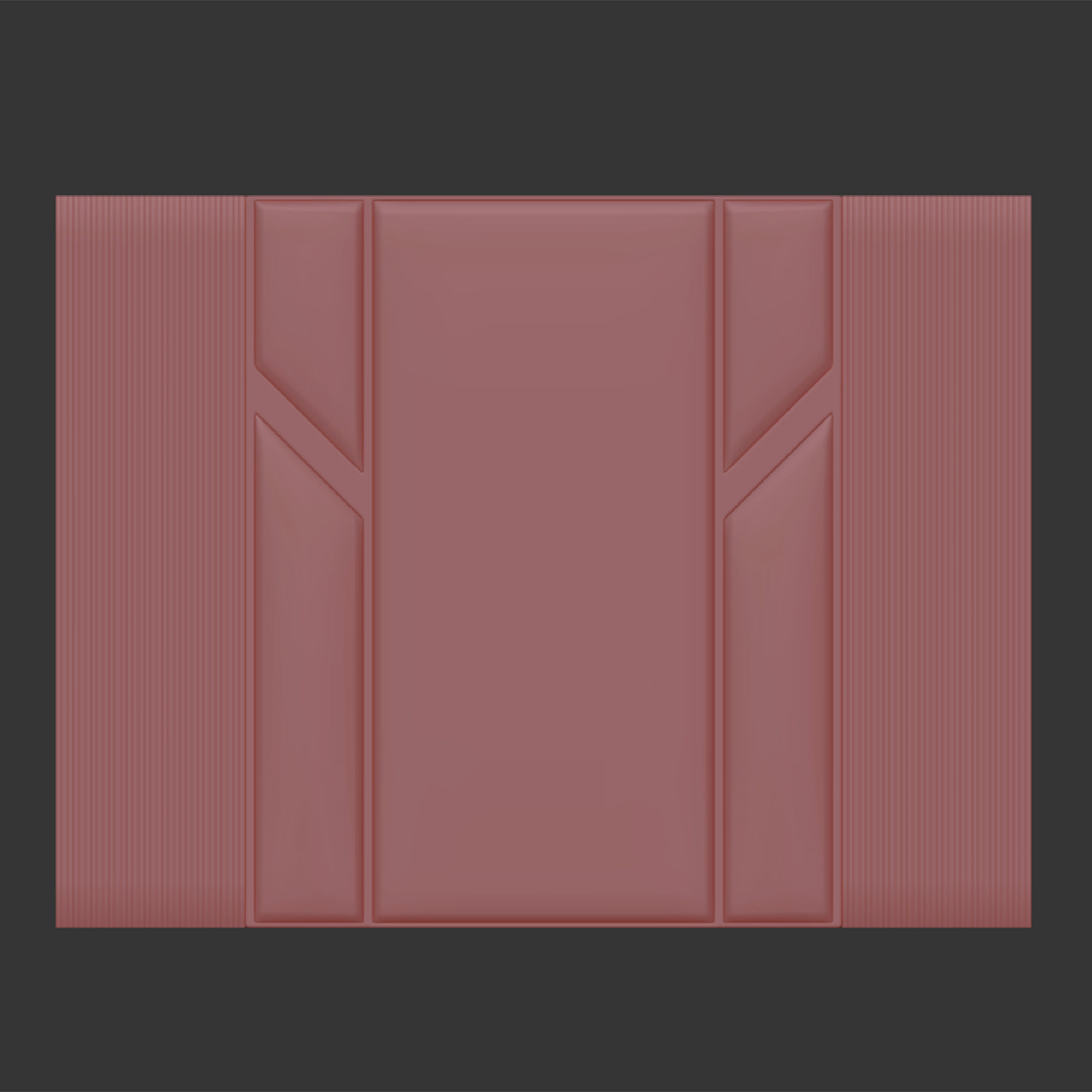Panel by Pinterest 3D model | CGTrader