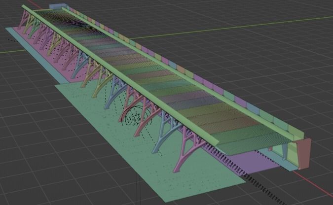 Car Track Scene 3D model | CGTrader