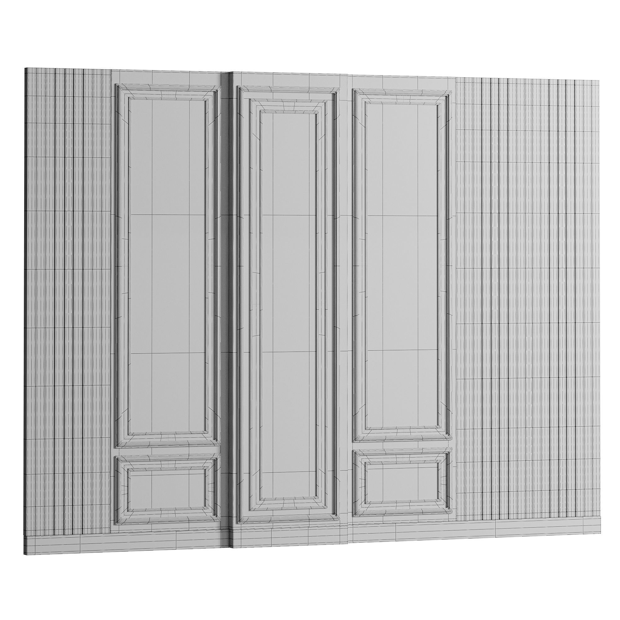 Name wall panels 29 3D model | CGTrader