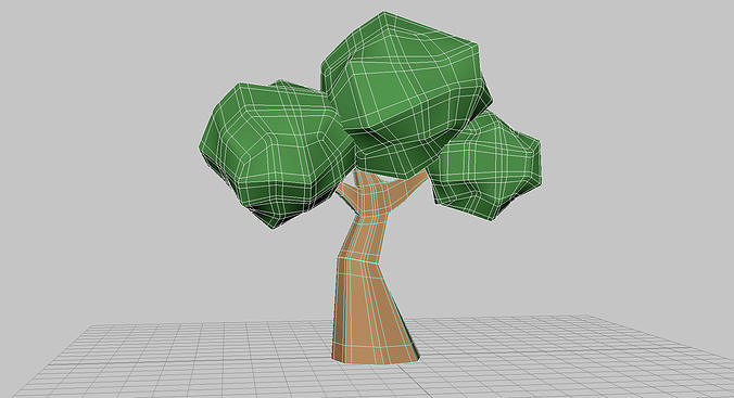 Stylized Tree 3D model | CGTrader