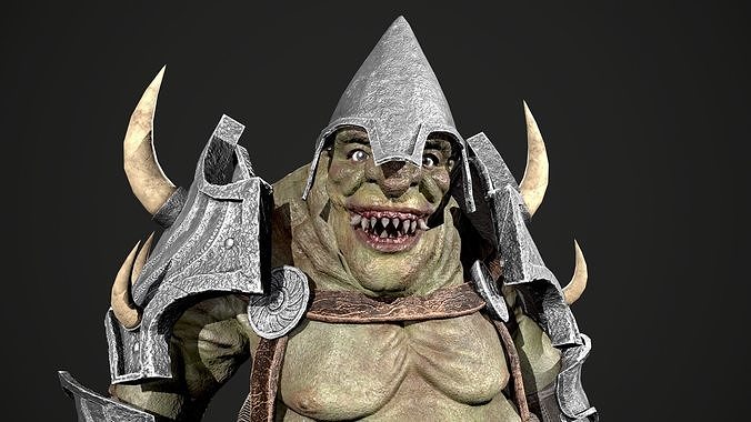 3D model Ogre Bull VR / AR / low-poly | CGTrader
