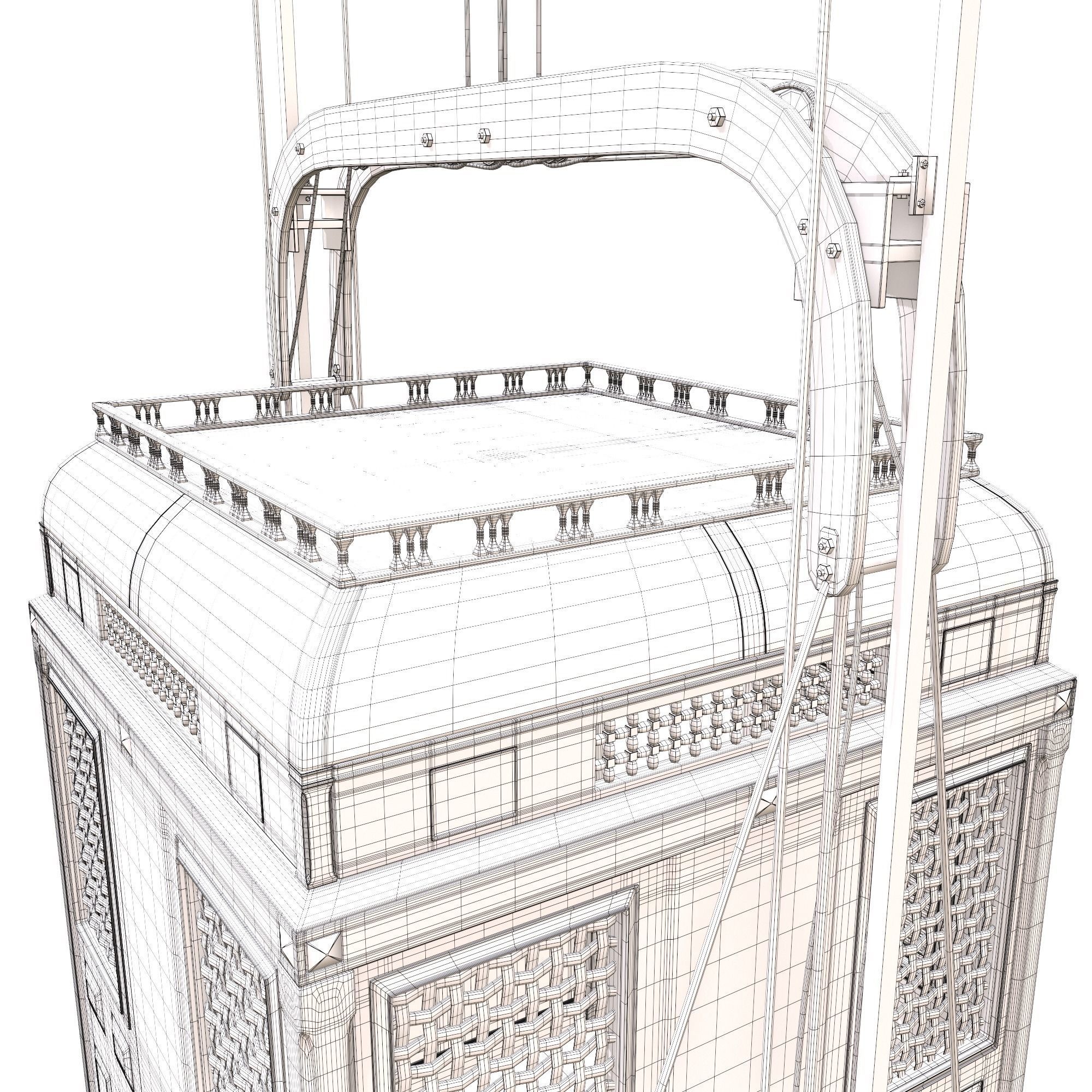 3D model Old Elevator VR / AR / low-poly | CGTrader