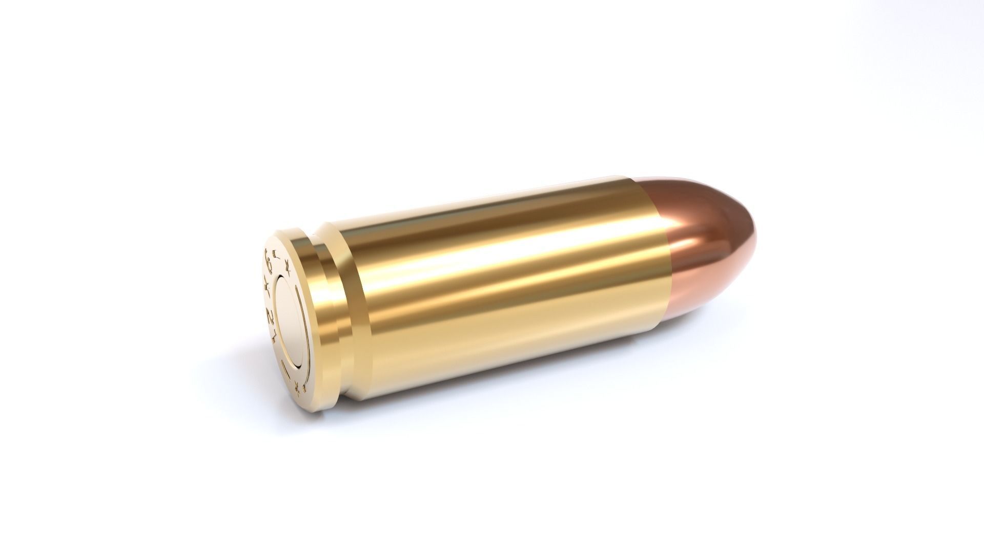 9x21 cartridge 3D model | CGTrader