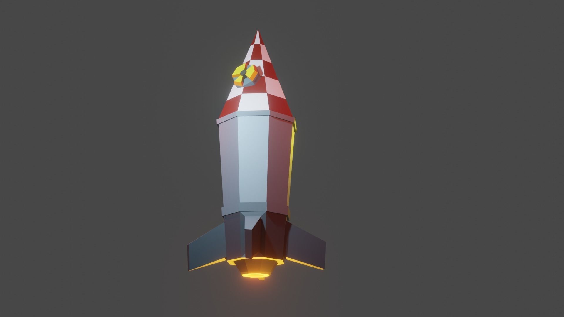 Nuclear Missile for free free VR / AR / low-poly 3D model | CGTrader