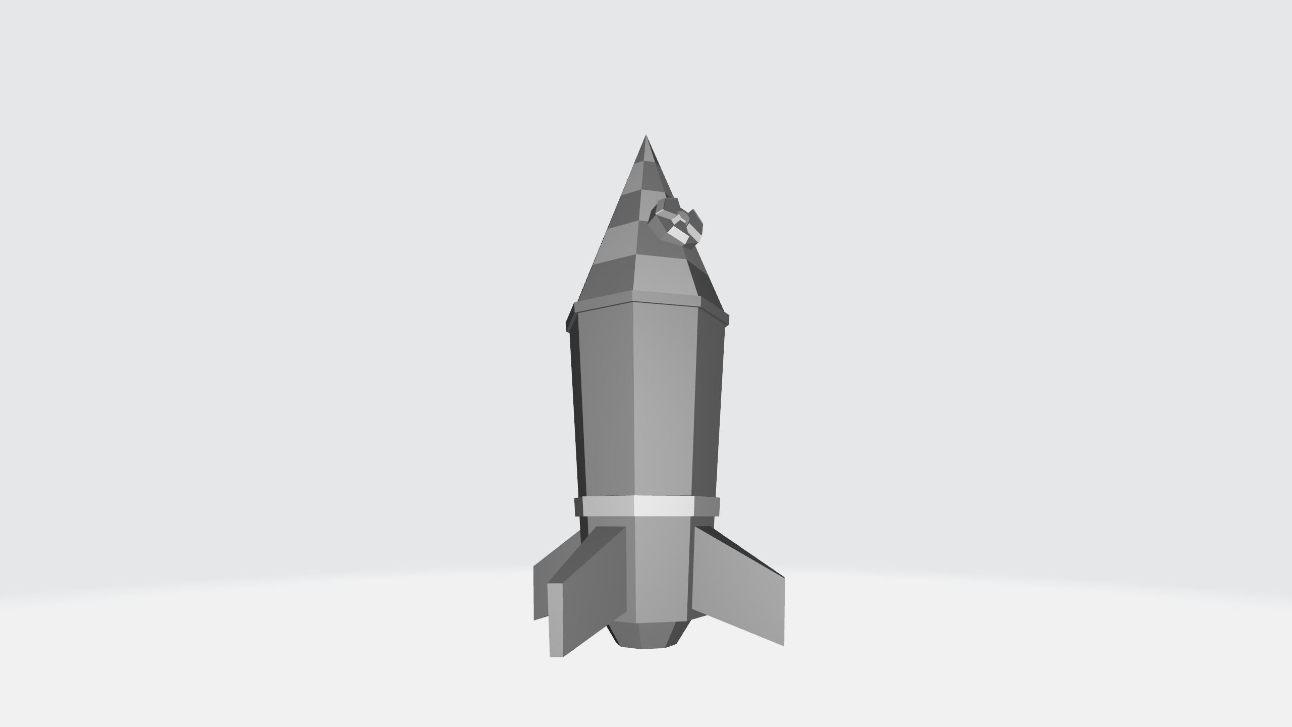 Nuclear Missile for free free VR / AR / low-poly 3D model | CGTrader