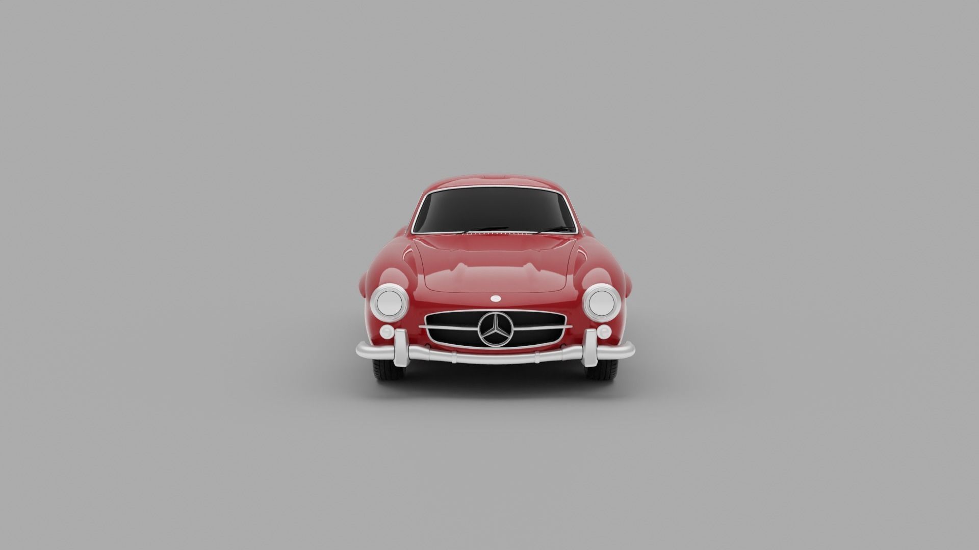 Mercedes SL300 3D model | CGTrader