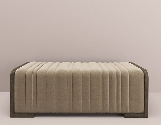 Bench Bernhardt Profile 3D model | CGTrader