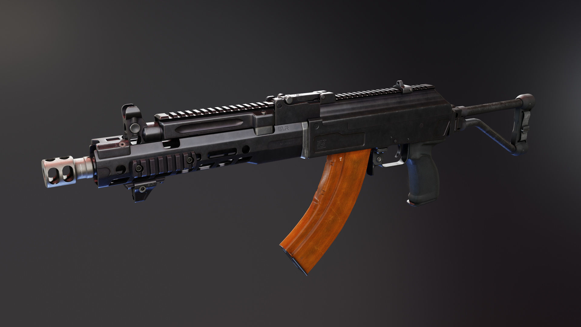 3D model Custom AK MB47 VR / AR / low-poly | CGTrader