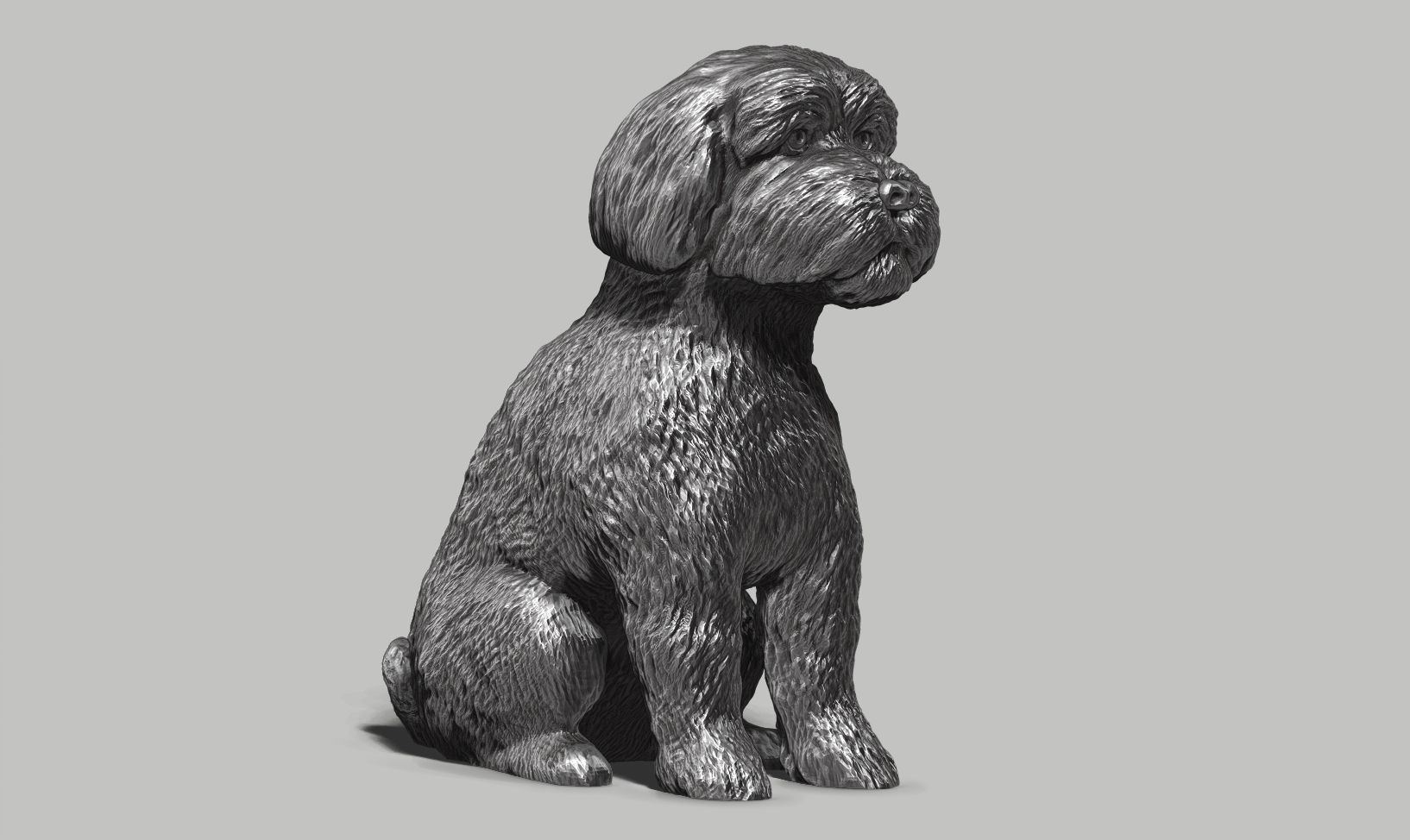 dog a01 3d print model 3D model 3D printable | CGTrader