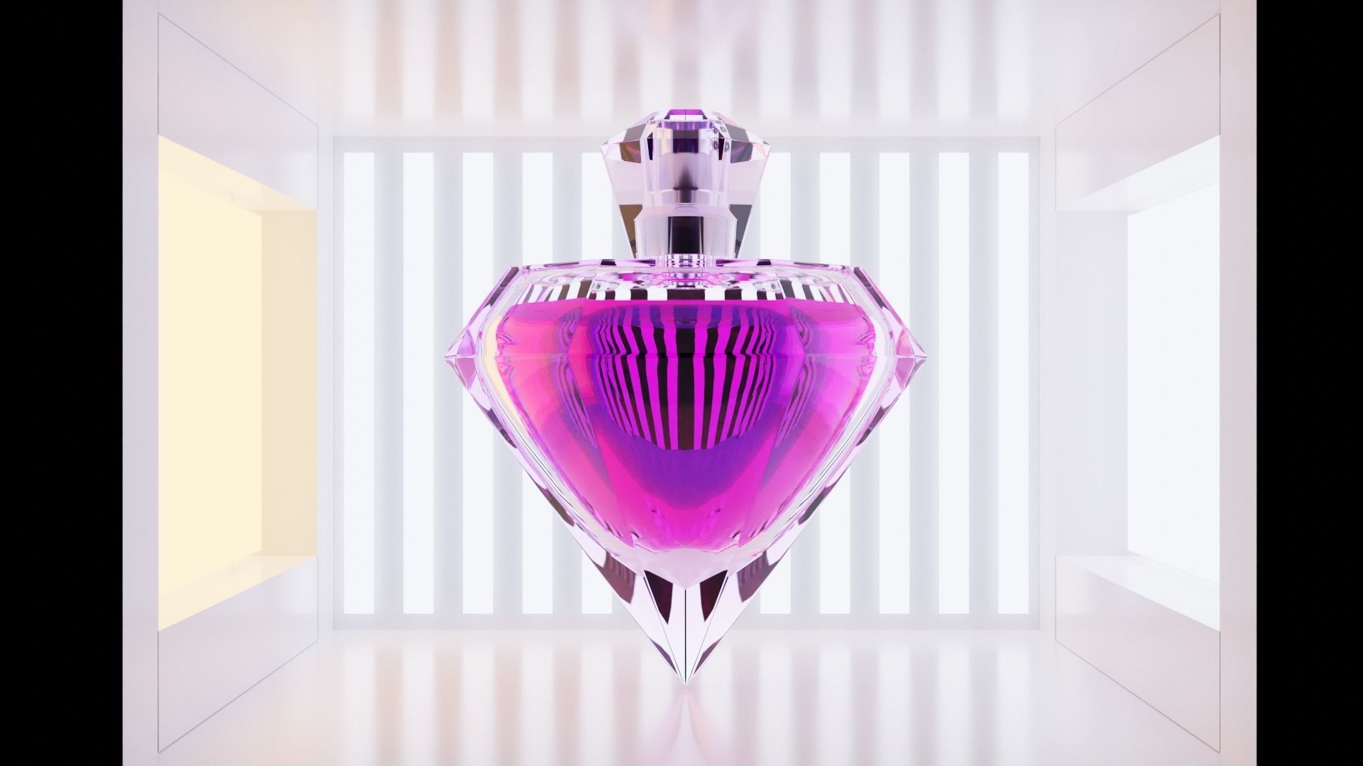 Perfume bottle free 3D model | CGTrader