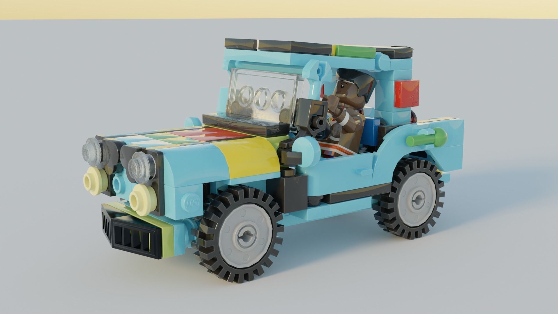 Ndebele Vehicle 3D model | CGTrader