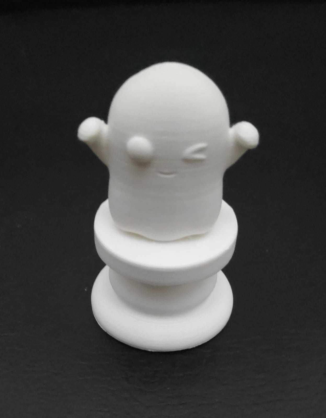 Halloween Chess - Ghost 3D model 3D printable | CGTrader