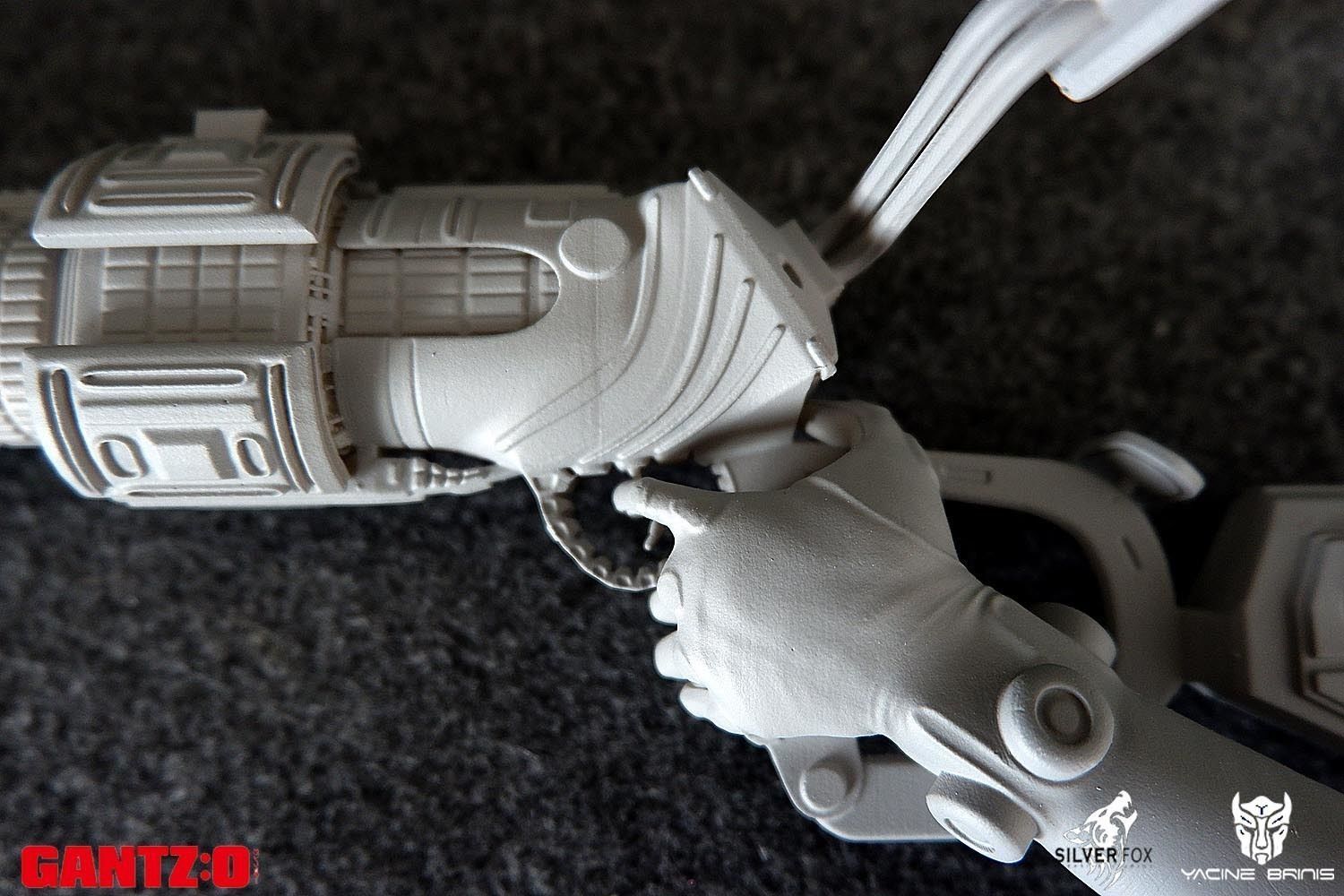 Gantz 3D Model statue of woman holding sword 3D model 3D printable ...